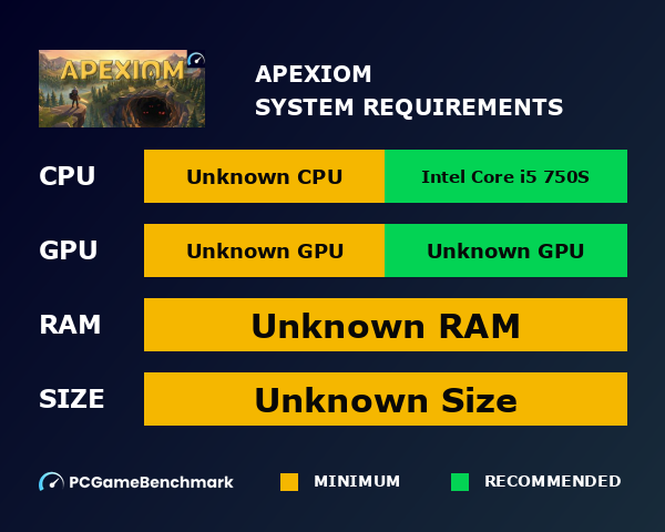 Apexiom - PCGameBenchmark