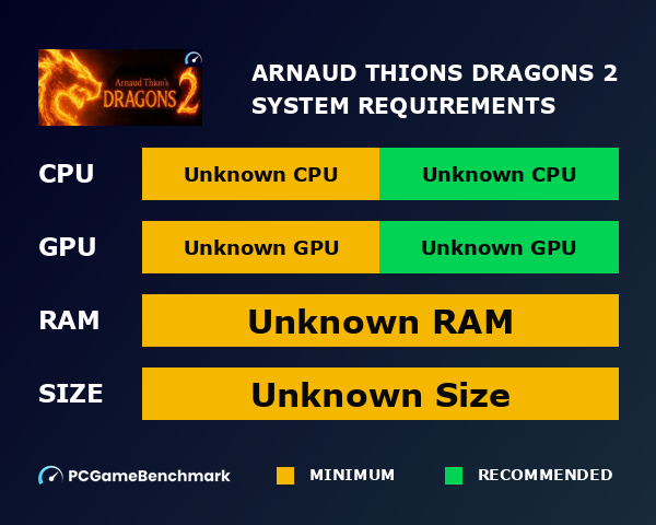 Arnaud Thion's Dragons 2 - PCGameBenchmark