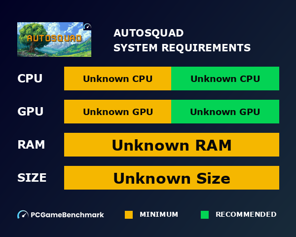 AutoSquad - PCGameBenchmark