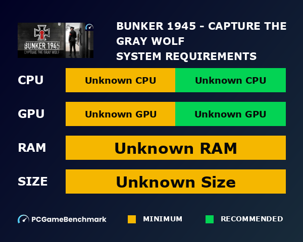 Bunker 1945 - Capture the Gray Wolf - PCGameBenchmark