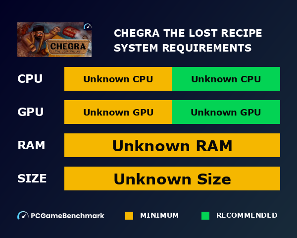 Chegra: The Lost Recipe - PCGameBenchmark