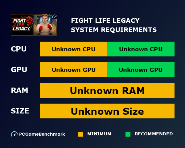 Fight Life Legacy - PCGameBenchmark