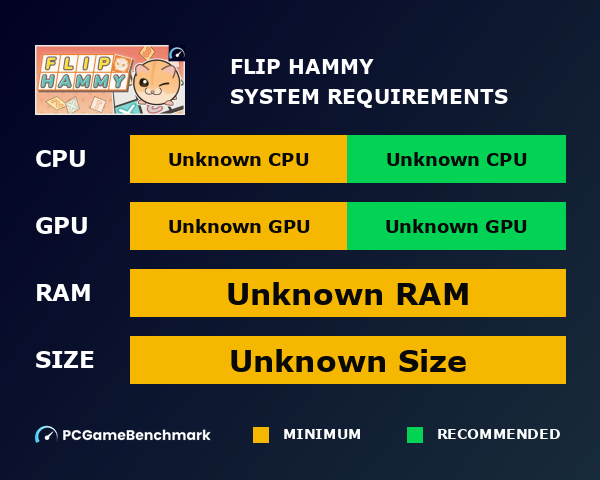 Flip Hammy - PCGameBenchmark