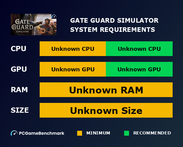 Gate Guard Simulator - PCGameBenchmark