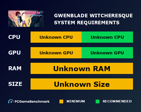 GwenBlade Witcheresque - PCGameBenchmark