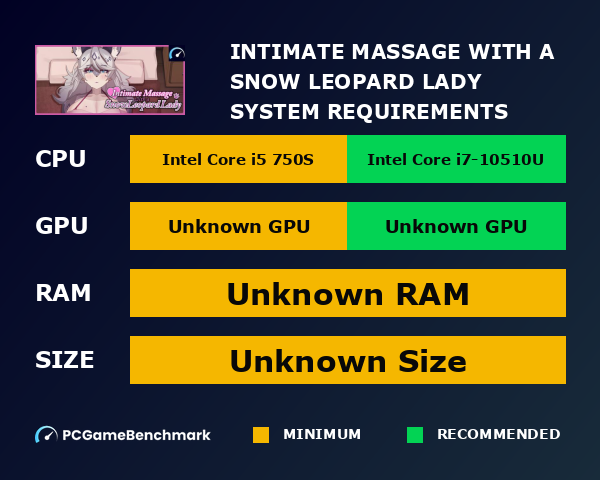 Intimate Massage with a Snow Leopard Lady - PCGameBenchmark