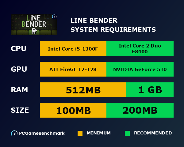 Line Bender system requirements - PCGameBenchmark