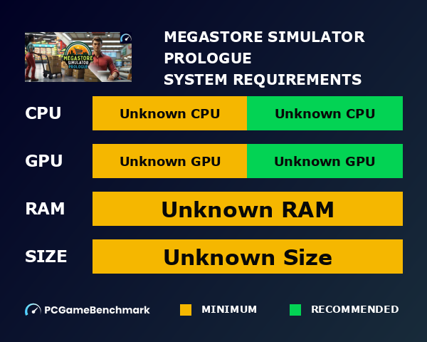 Megastore Simulator: Prologue - PCGameBenchmark