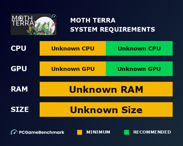 Moth Terra - PCGameBenchmark