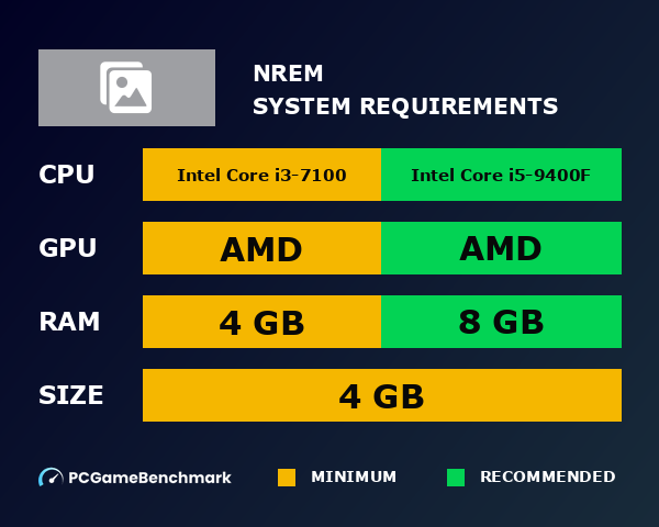 Nrem system requirements - PCGameBenchmark