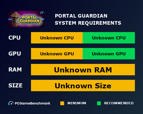 Portal Guardian - PCGameBenchmark