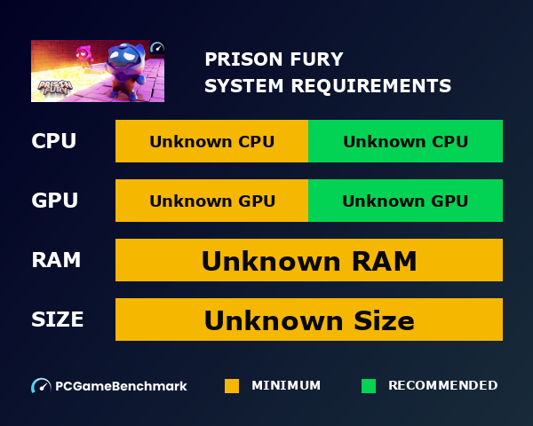 Prison Fury - PCGameBenchmark