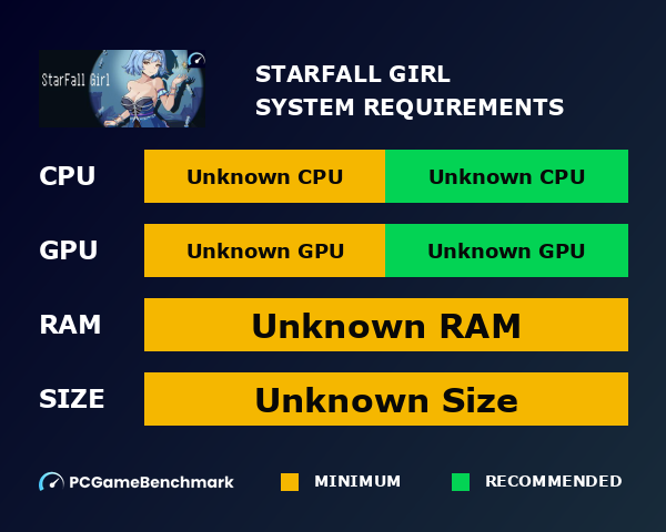 STARFALL GIRL - PCGameBenchmark