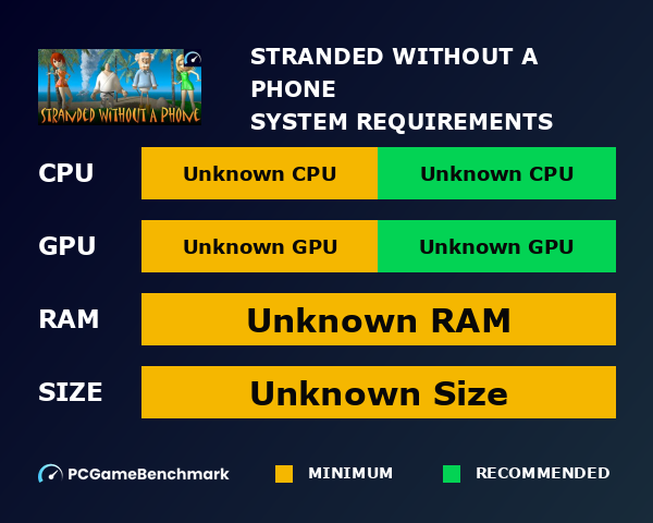Stranded Without A Phone - PCGameBenchmark
