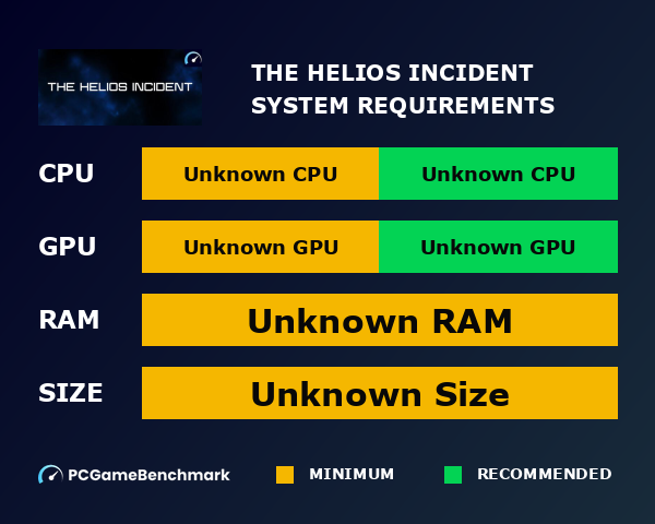 The Helios Incident - PCGameBenchmark