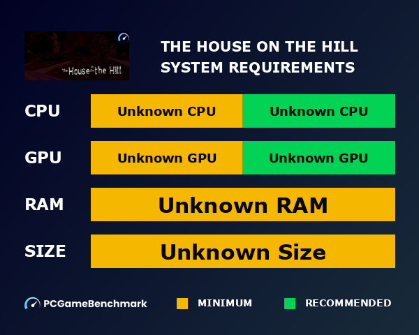 The House on the Hill - PCGameBenchmark
