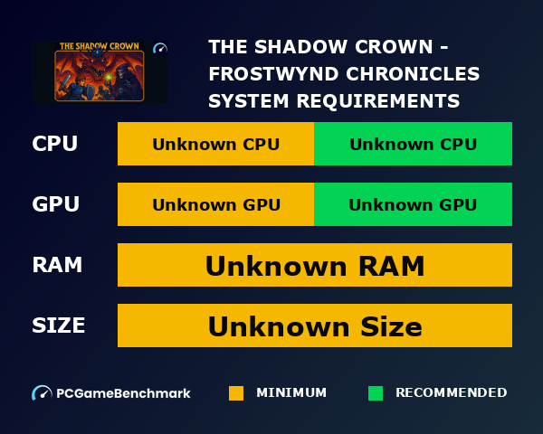 The Shadow Crown - Frostwynd Chronicles - PCGameBenchmark