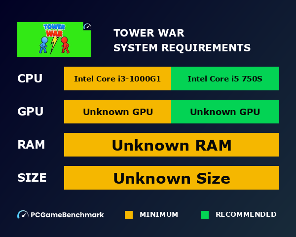 Tower War - PCGameBenchmark