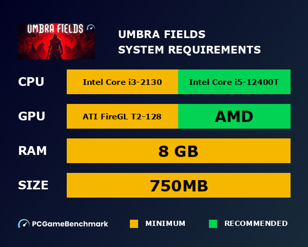 Umbra Fields system requirements - PCGameBenchmark