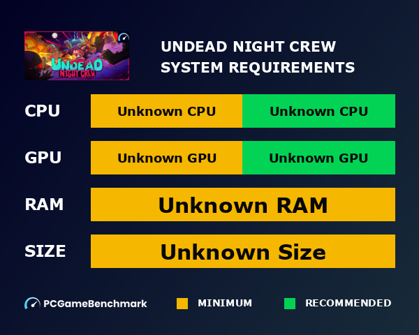 Undead Night Crew - PCGameBenchmark